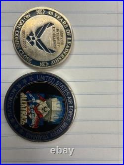 United States Air Force | SET of 4 USAF’s Challenge Coins US Air Force